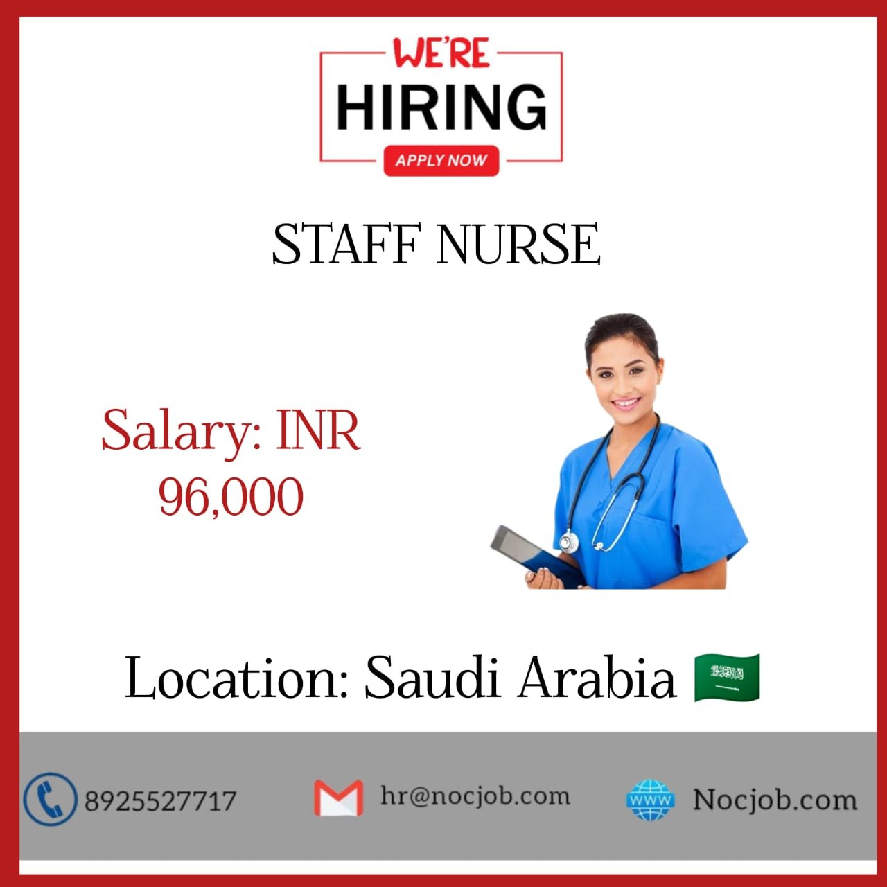 STAFF NURSE - National & Overseas Consultancy